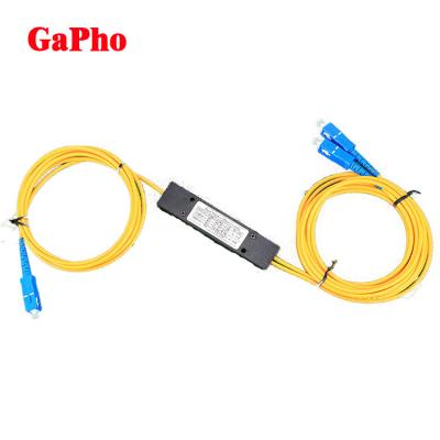 中国 1x2 / 2x2 FBT フュージョン プル コーン スチール チューブ ファイバー オプティカル カプラー FTTH パッシブ 販売のため