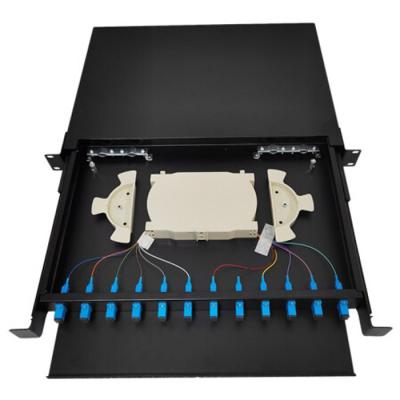 Cina Supporto di scaffale all'aperto dell'interno del quadro d'interconnessione del porto del quadro d'interconnessione dello Sc 12 1U in vendita