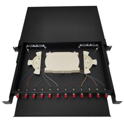 Cina 1U 12 quadro d'interconnessione del porto FC nelle reti di telecomunicazioni in vendita