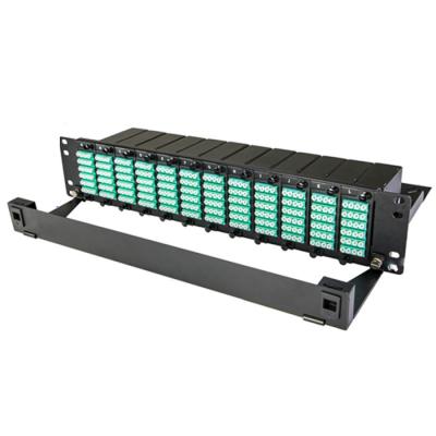 中国 1U 2U Rack Height MTP Fiber Patch Panel Ultra Elite Series 販売のため
