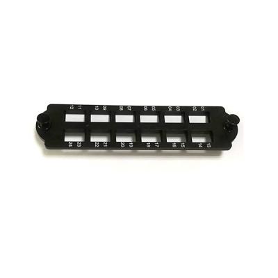 China LC FC 12 de Adaptercomité van de Havenvezel Optisch Multimode Opgezet Rek Te koop