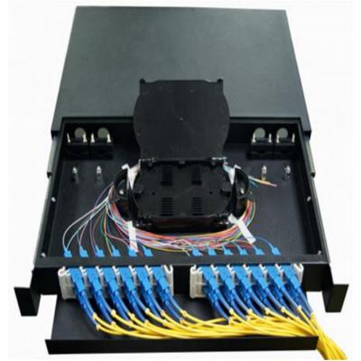 Cina St LC FC dello Sc del quadro d'interconnessione di fibra di LC del porto di altezza 12 di GaPho 1U in vendita