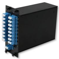 China MPO MTP 1x16 SC Fiber Optic Cassette Module 9 Openings Duplex Adapter for sale