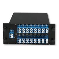 China MPO MTP 1x16 SC Fiber Optic Cassette Module 9 Openings Duplex Adapter for sale