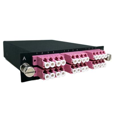 Китай Mpo/Mtp-SC-LC 6-12-24 Fiber Cassette Module Singel-Mode 24port Channel Module Box продается