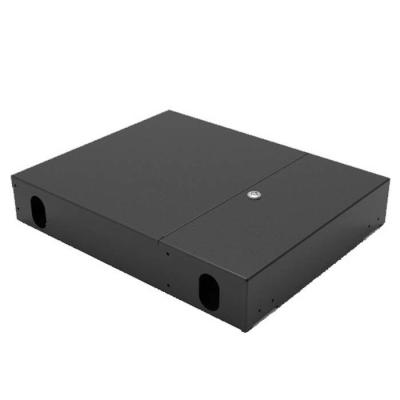 中国 2つのMPO MTPモジュールが付いている壁に取り付けられた屋内ネットワークのパッチ盤箱 販売のため