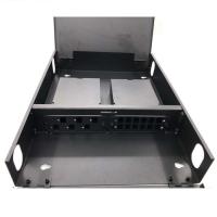 China Wall Mounted Indoor Network Patch Panel Box With 2 MPO MTP Modules for sale