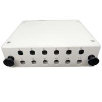China 12 Core ST Singlemode Fiber Distribution Box Simplex Optical Frame 150x135x40mm for sale