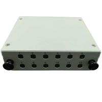 China 12 Core ST Singlemode Fiber Distribution Box Simplex Optical Frame 150x135x40mm for sale