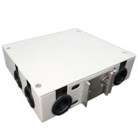 China 12 Core ST Singlemode Fiber Distribution Box Simplex Optical Frame 150x135x40mm for sale