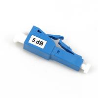 China LC UPC 1-30dB Optical Fiber Attenuator Single Mode Multimode 1310nm 1550nm for sale