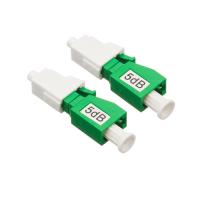 China Multimode LC-APC Fiber Optic Attenuator Low Additional Loss 1-30dB for sale