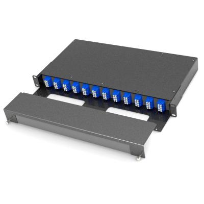中国 MPO/LC 96は光学端子箱のトランシーバー ビデオ スイッチ棚の芯を取る 販売のため