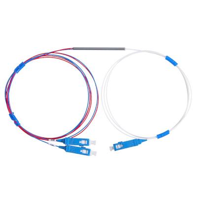 Cina Sc a fibra ottica FBT dell'accoppiatore del separatore 1x2 FBT MP con la metropolitana d'acciaio fusa in vendita