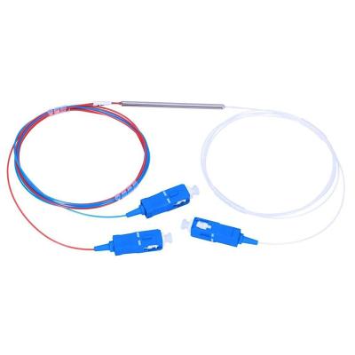 Cina Sc a fibra ottica FBT dell'accoppiatore del separatore 1x2 FBT MP con la metropolitana d'acciaio fusa in vendita