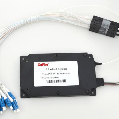 Cina Modulo atermico superiore piano dell'AWG di 48CH 100G Guassian AAWG per le reti di DWDM in vendita