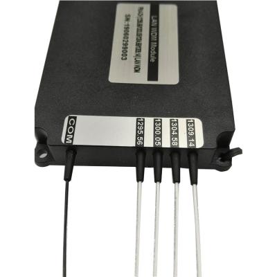 China WDM do LAN de uma comunicação ótica 1x4 para o Multiplexer/desmultiplexador à venda