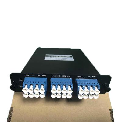 中国 高いチャネルの分離を用いるCATV繊維の光学系CWDMモジュール1271-1611nm 販売のため