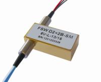 China Latching D2x2 Fiber Bypass Optical Switch 3V 5V for R&D Laboratory System Monitoring for sale