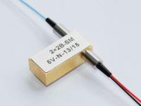 China Latching D2x2 Fiber Bypass Optical Switch 3V 5V for R&D Laboratory System Monitoring for sale
