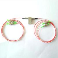 China Latching D2x2 Fiber Bypass Optical Switch 3V 5V for R&D Laboratory System Monitoring for sale