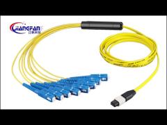 4-core 6-core 12 core optical fiber cable fan out assembly