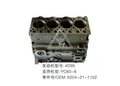 China bloco de cilindro 6204-21-1102 do motor 4D95 para a máquina escavadora PC60-8, peças de motor diesel à venda