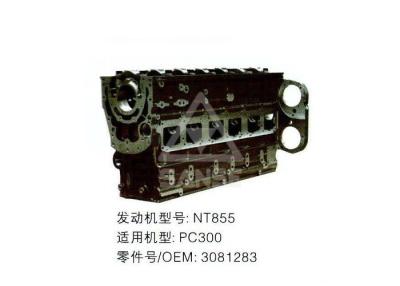 China Bloco de cilindro 3081283 do motor NT855 da máquina escavadora de KOMATSU com cabeça de cilindro do motor à venda