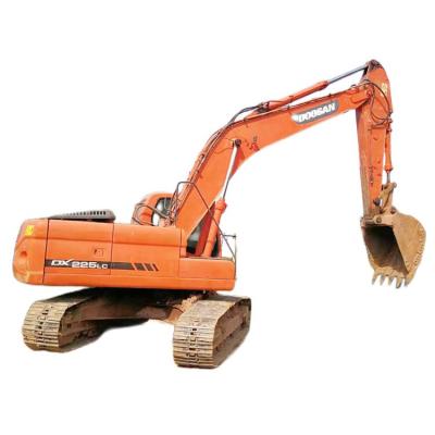 中国 2017年 ドーサン DX225 掘削機 韓国で製造 上海でオリジナルの水力シリンダー 販売のため