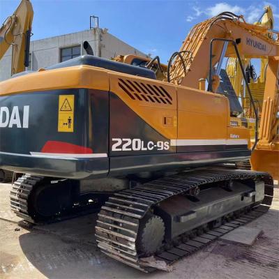 Cina Scavatori a pompa idraulica Hyundai R220-9S originali con 4001-6000 ore di lavoro in vendita