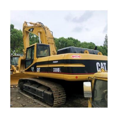 China CAT 30 toneladas excavadora de segunda mano Caterpillar 330BL con cilindro hidráulico original en venta