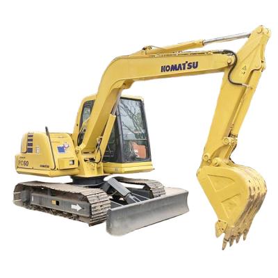 Cina 40 KW pompa idraulica originale fatta in Giappone 6 tonnellate usata PC60-7 mini escavatore Komatsu secondo in vendita