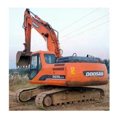 China 110 kW Doosan DH225LC-7 Crawler Excavator gemaakt in Korea Perfect voor zware taken Te koop
