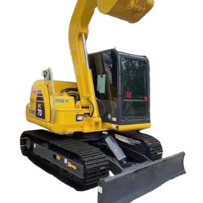 중국 6500KG 운영 무게 코마쓰 PC70-8 발굴기 일본 원본 7 톤 좋은 건강을 위해 판매용