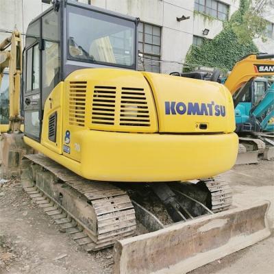 Cina Buona salute Komatsu PC70 escavatore 7 tonnellate usato dal Giappone originale con 34,5 KW di potenza in vendita