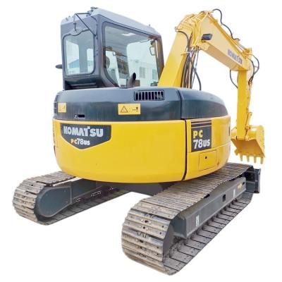 Cina 2018 Buona salute 8 tonnellate usata PC78US-6 escavatore Made in Japan con motore Cummins in vendita