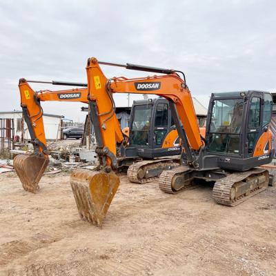China Coreia Original Máquina de Movimentação de Terra Excavadora de 6 toneladas Mini Excavadora para o Mercado de Xangai à venda