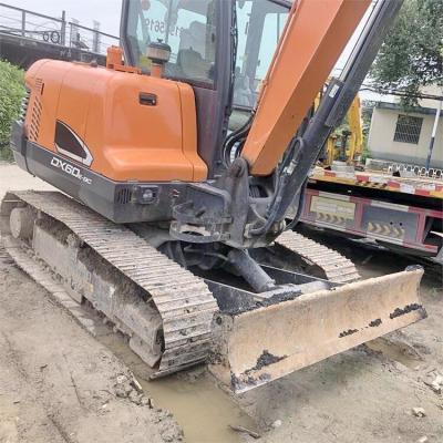 China 2018 Usado Doosan DX60 Excavator Mini 6 Ton Crawler em boas condições para o seu negócio à venda
