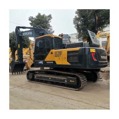 Cina 22800 KG Peso di esercizio Volvo210 Escavatore usato con rotaia a trascinatore in Corea in vendita