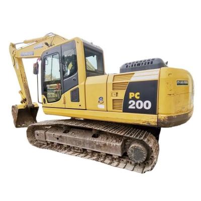 중국 원색 2019 코마쓰 200 발굴기 EPA 인증 및 좋은 상태 크롤러 판매용