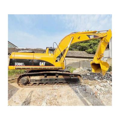 중국 좋은 상태 2016 원본 수압 실린더 사용 된 고양이 발굴기 330c 30 톤 일본 판매용