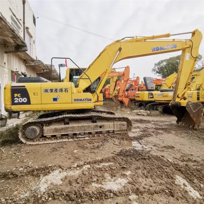 Китай 2019 Komatsu PC200 Crawler Excavator с сертификатом EPA и емкостью в 0,8 м3 продается