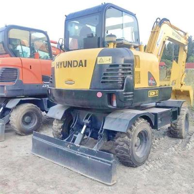 Cina Usato Hyundai 60 Excavator 6T Mini Excavator con cilindro idraulico originale in vendita