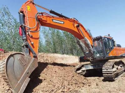 China Originele hydraulische pomp 50 ton Doosan DX520 Crawler Excavator in goede staat Te koop