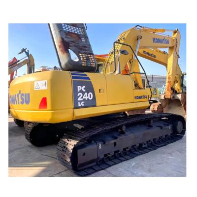 중국 일본은 상하이에서 24 톤의 고무 PC240 수압 시스템으로 사용 된 발굴기를 제조했습니다. 판매용