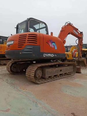 China Excavadora do cilindro hidráulico original Doosan DH80-7 com 8 toneladas de peso operacional à venda