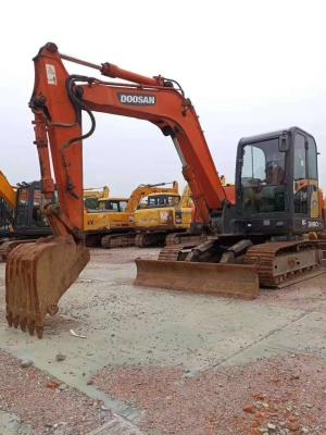 China Excavadora do cilindro hidráulico original Doosan DH80-7 com 8 toneladas de peso operacional à venda