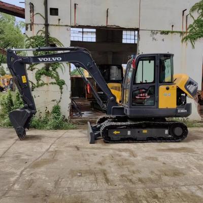 Cina Volvo EC60D PR miniescavatore da 6 tonnellate in buone condizioni con cilindro idraulico originale in vendita