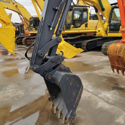 China Gebruikte Doosan DX60WN graafmachine met 0,2 emmer capaciteit in Shanghai Yard in goede staat Te koop