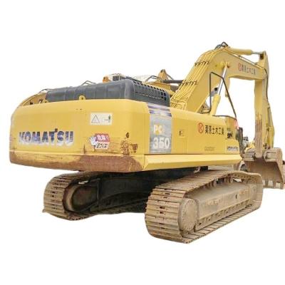 중국 사용 된 코마쓰 발굴기 PC350 크롤러 35 톤 일본 원본 지구 이동 기계 판매용